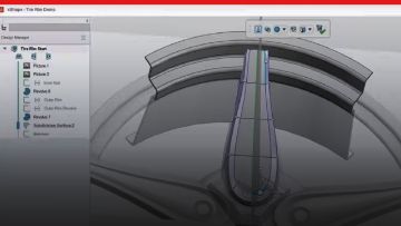 Design a Tire Rim | Exploring 3DEXPERIENCE Works Live | SOLIDWORKS