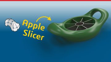 How to Design an Apple Slicer with Subdivision Modeling | SOLIDWORKS