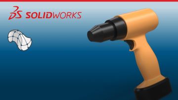 How to Design a Power Drill with Subdivision Modeling | SOLIDWORKS