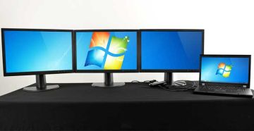 How to Connect TripleHead2Go Digital SE with Notebook PCs | SOLIDWORKS