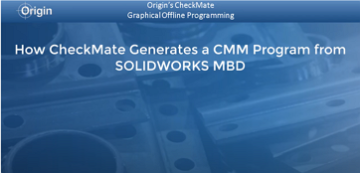 Creating a CMM program from SOLIDWORKS DimXpert | SOLIDWORKS