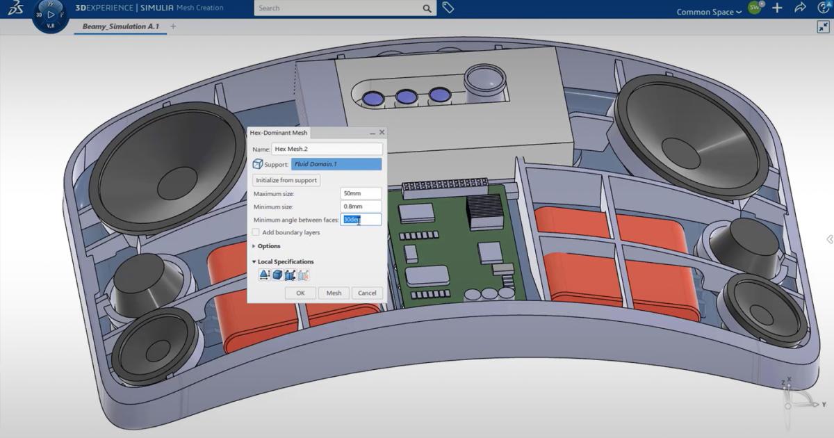 FMK Demo Video: Beamy Electronics Cooling - 3DEXPERIENCE WORKS Fluid ...