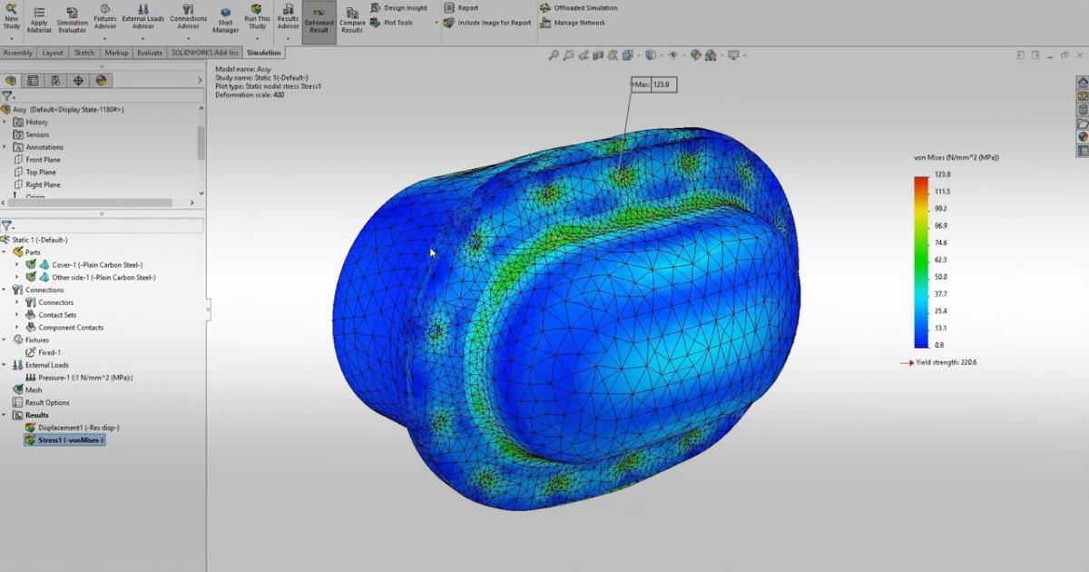 How To Calculate Simulation Results And How Accurate They Are | SOLIDWORKS How To Calculate Simulation Results And How Accurate They Are | SOLIDWORKS