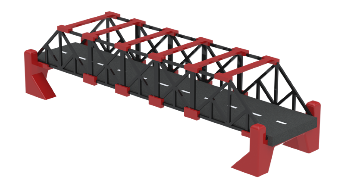 Bridge Design Project | SOLIDWORKS