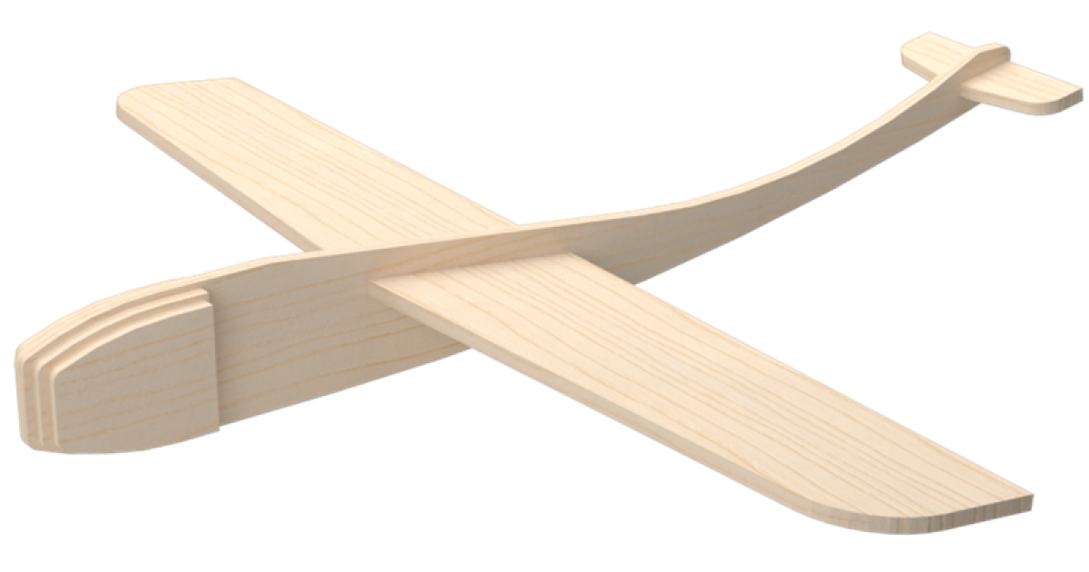 Flying Glider Design Project | SOLIDWORKS