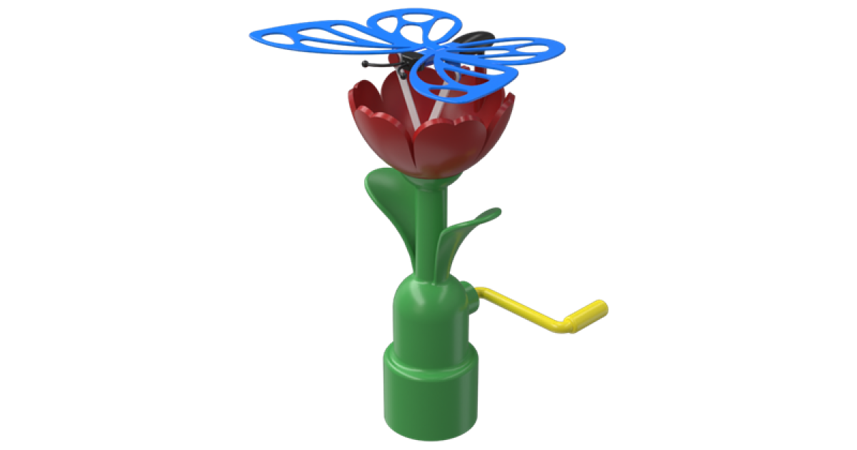 Kinetic Sculpture Design Project | SOLIDWORKS