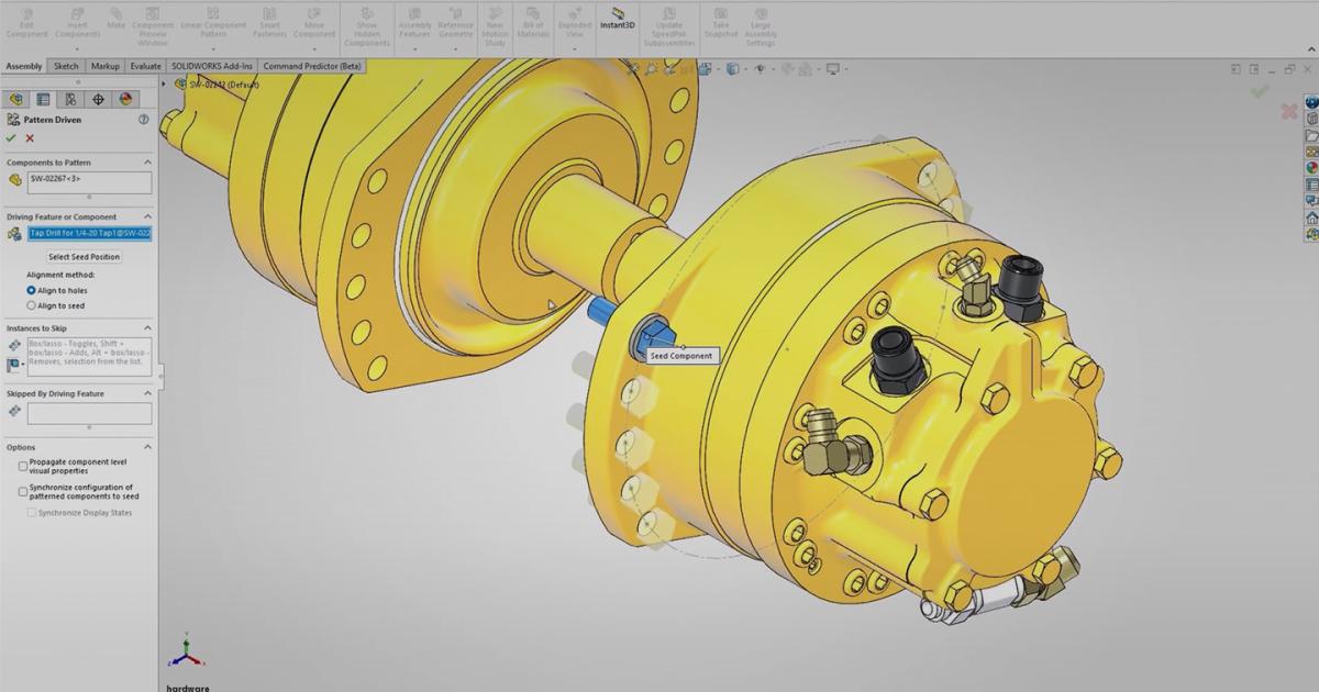 Explore SOLIDWORKS Design 2026: AI-driven drawings and assemblies ...