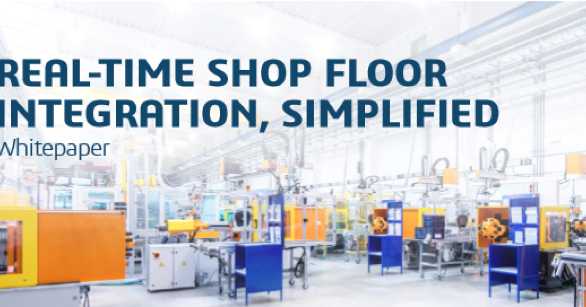 REAL-TIME SHOP FLOOR INTEGRATION, SIMPLIFIED | SOLIDWORKS