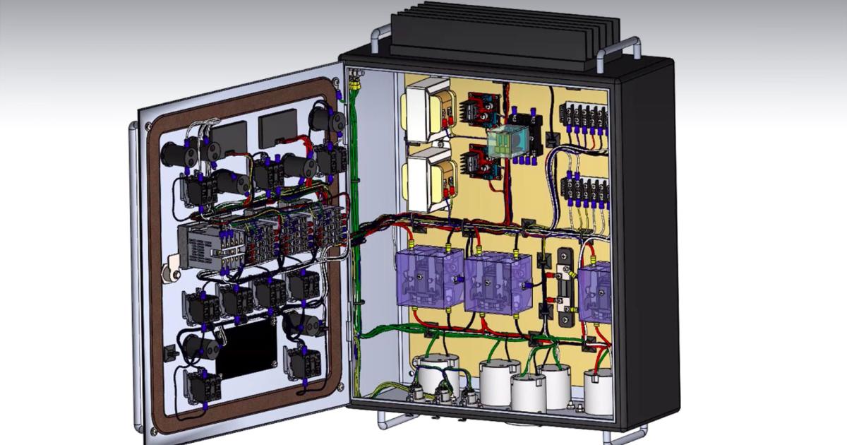 Merging ECAD and MCAD for Electrical Control Panels | SOLIDWORKS