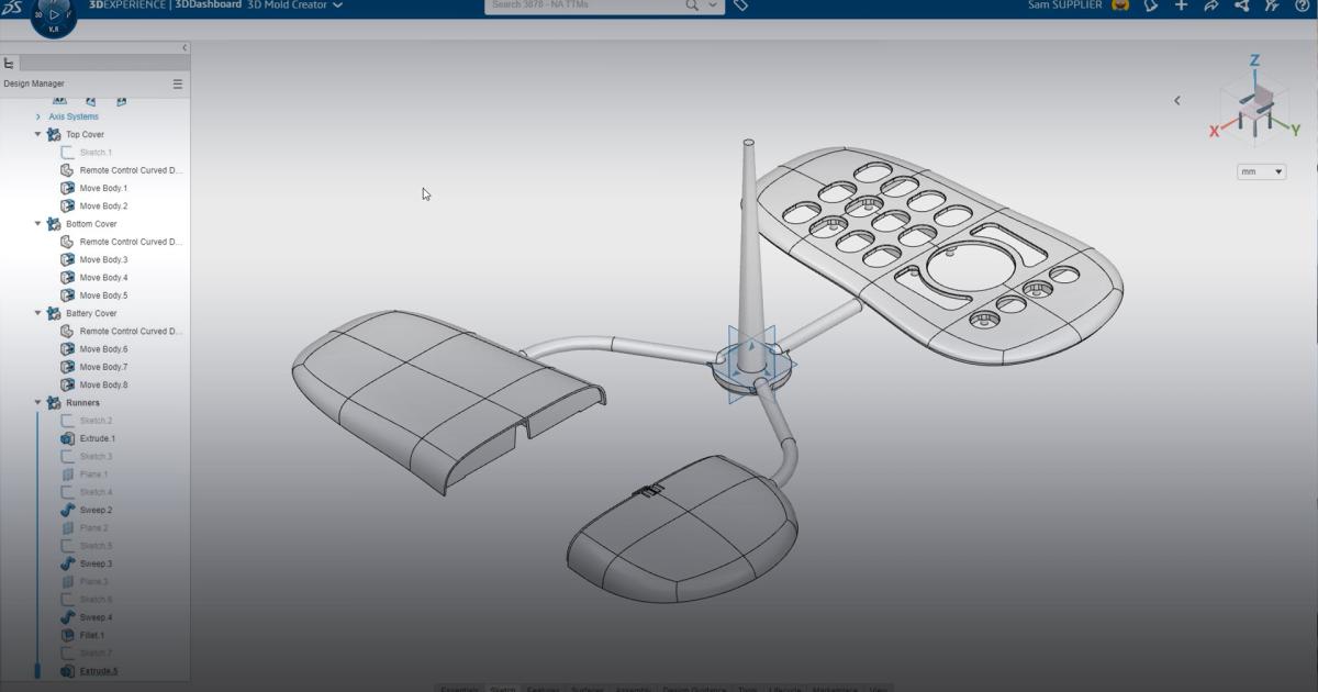 First Look: 3D Mold Creator | SOLIDWORKS
