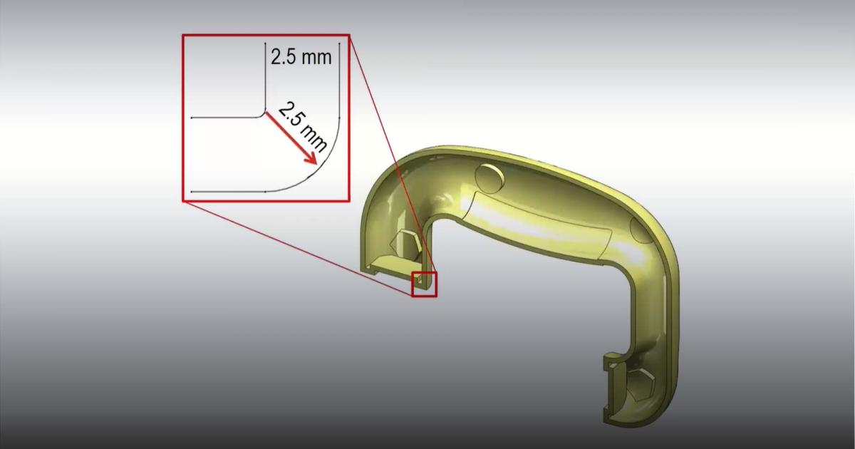 Injection Molded Plastic Parts Design Best Practices | SOLIDWORKS