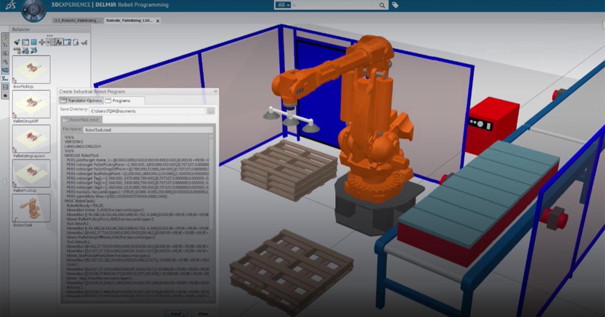 Expand Horizons with Robot Programmer - 3DEXPERIENCE Works 2023 ...