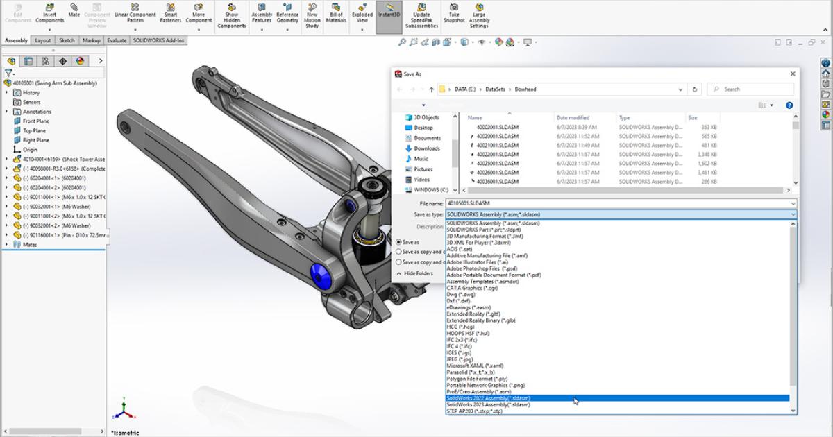 2023年版3DEXPERIENCE SOLIDWORKSの主な機能強化 | SOLIDWORKS
