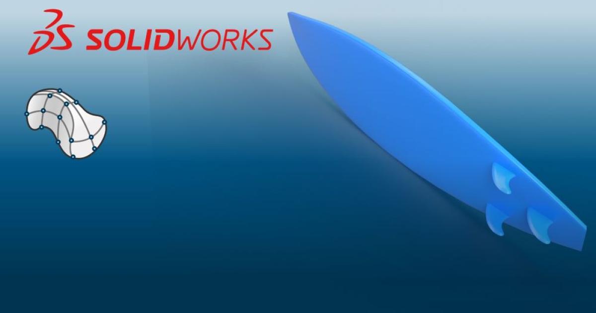 Cómo diseñar una tabla de surf con modelado de subdivisión | SOLIDWORKS