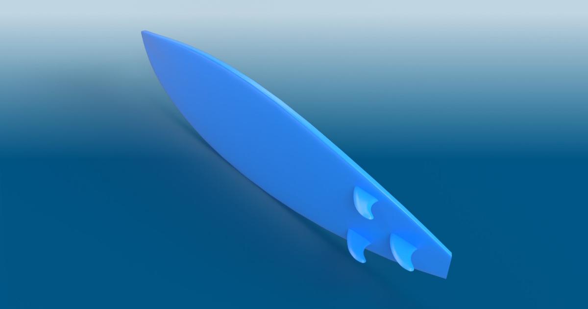 Cómo diseñar una tabla de surf con modelado de subdivisión | SOLIDWORKS