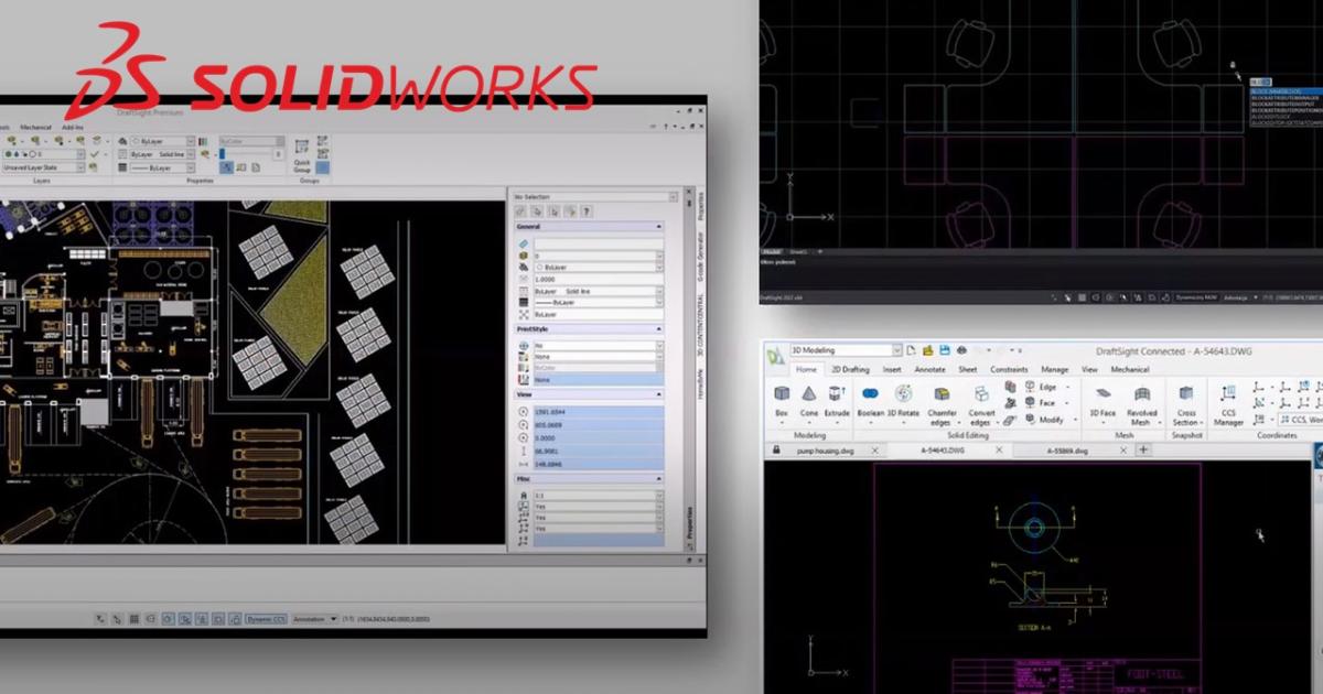 Optimize Your 2D CAD with DraftSight | SOLIDWORKS
