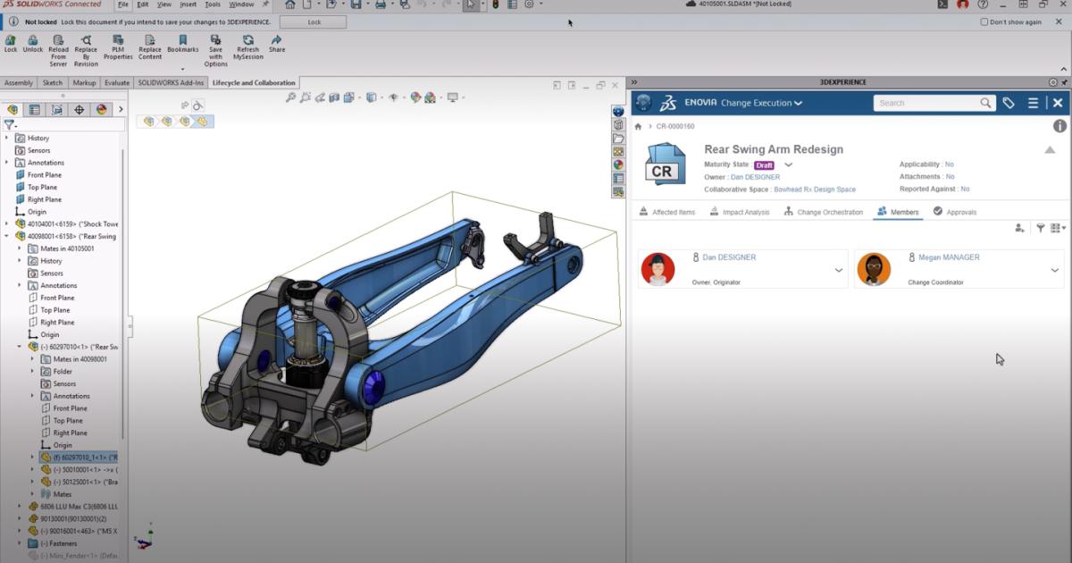 3DEXPERIENCE Works Cloud PLM: Formal Change Management | SOLIDWORKS